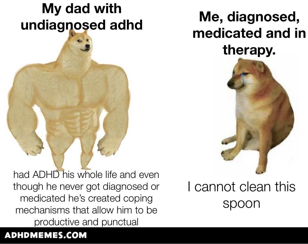 Hehe - ADHD Memes